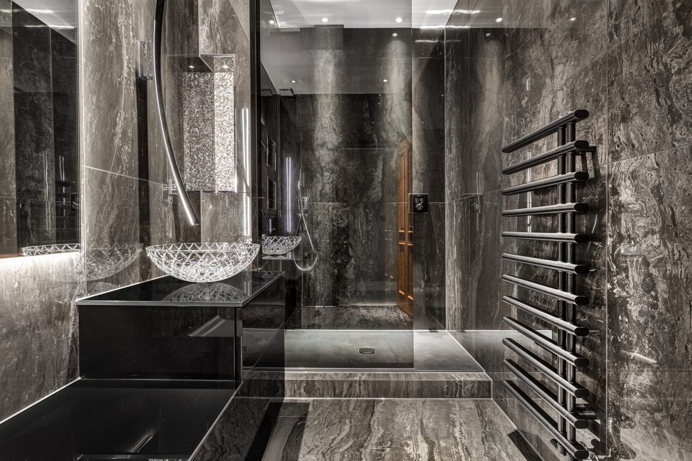 Crystal Cloakroom - SB Concepts